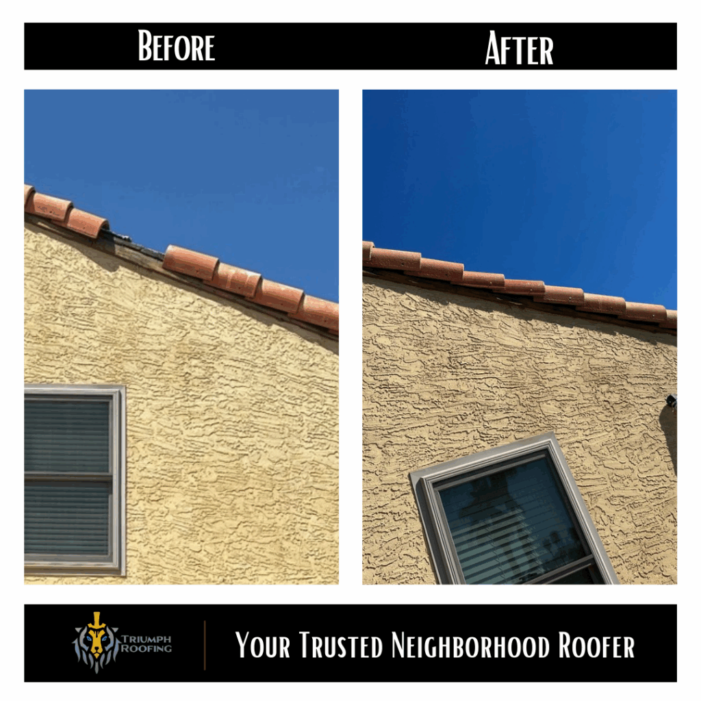 Before & After Pics of roofing projects | Triumph Roofing
